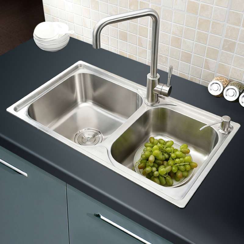 Wastafel Dua Bak Dapur Profesional untuk Operasional Lebih Higienis dan ...